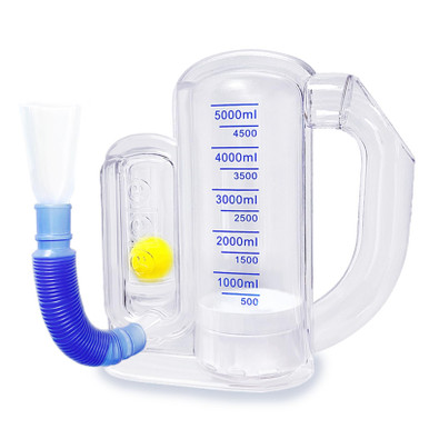 Breathing Exercise Device for Lungs, Deep Breathing Trainer for Adults ...