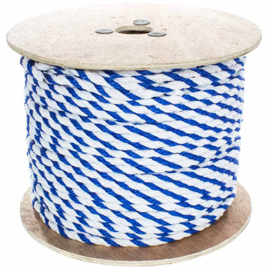 West Coast Paracord Twisted Polypropylene Pool Rope - 3 Strand Polypro ...