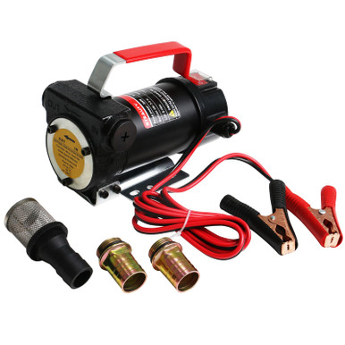 12V DC Diesel Fuel Transfer Pump, 10.5GPM Electric Self Priming Diesel ...