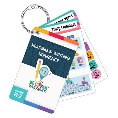 Carson Dellosa Be Clever Wherever Reading & Writing Reference Card Set ...