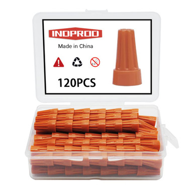 Indprod Electrical Wire Nuts,Screw on Wires,Electric Wire Caps,Twist on ...