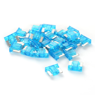 (25Pcs) 15 Amp Low Profile Mini Car Fuses, 15A Automotive Fuses ...