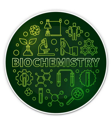 Biochemistry - 3" Vinyl Sticker - for Car Laptop I-Pad Phone Helmet ...