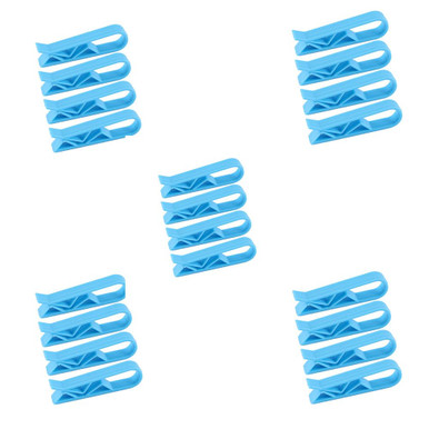 Pokinge 20pcs Plastic Trash Bag Clips,Kitchen Garbage Bin Clip Anti ...