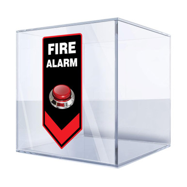 Decal Sticker Fire Alarm Notice Car Window Wall Art Decor Helmet ...