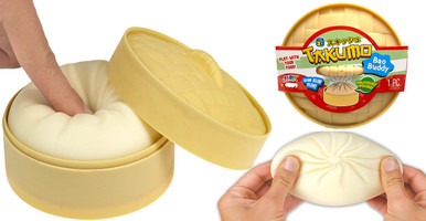 Takumo Dumpling Squishy Stress Ball (1 Unit) Fidget Toy Dough Ball ...