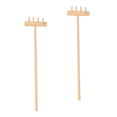 IMIKEYA 6 Pcs Mini Rake DIY Zen Garden Rake Sandbox Rakes Garden Sand ...