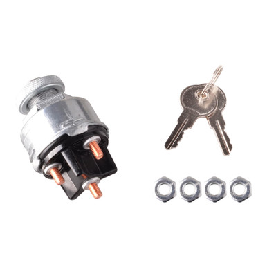 Universal Ignition Key Switch, 4-Position Starter Switch with Key ...