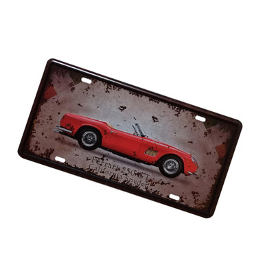 IMIKEYA Car Decoration Home Decoration Metal Signs Man Cave Iron Wall ...