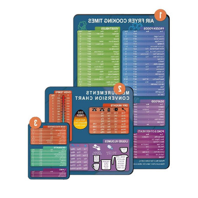 Restaurant Kitchen Conversion Chart Magnet Baking Tool Accessories ...