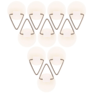 VILLCASE 50Pcs Hook Wall Plate Hangers Wall Hanger Plate Hangers for ...