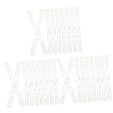 BESTOYARD 30 pcs Acrylic ice Cream Stick Clear Popsicle Stick ice Candy ...