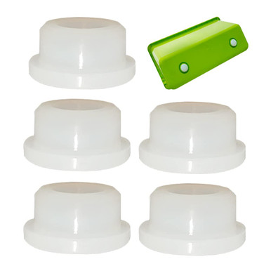 Silicone Hole Cap, 5 Pack Silicone Planter Flexible Drainage Hole Plug ...