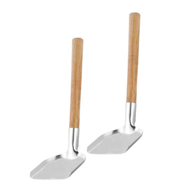 MARMERDO 2Pcs stainless steel spatula metal turner wok shovel Chinese ...
