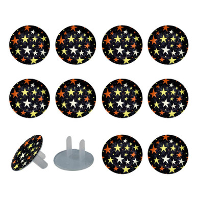 Electrical Outlet Covers 12 Pack, Plastic Plugs Covers Socket Protector ...