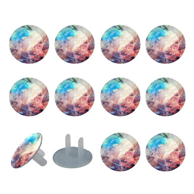 Electrical Outlet Covers 12 Pack, Plastic Plugs Covers Socket Protector ...