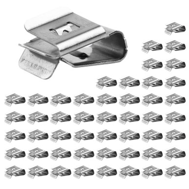 50 Pcs Trailer Frame Wire Clips, Solar Panel Wire Clip Stainless Steel ...