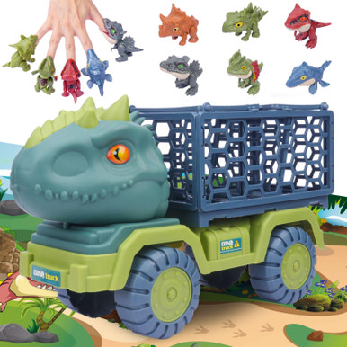 COSOOS Dinosaur Toys for Kids 3-5, T-Rex Dinosaur Truck Carrier ...