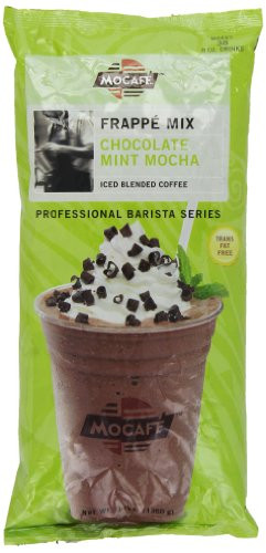 MOCAFE Frappe Chocolate Mint Mocha Ice Blended Coffee, 3-Pound Bag ...