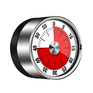 Mechanical Countdown Timer Kitchen Tools Stainless Steel Circular ...