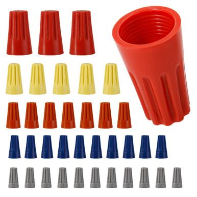 Meibeidor 350 PCS Electrical Wire Connectors Nuts?Colorful Wire Caps ...