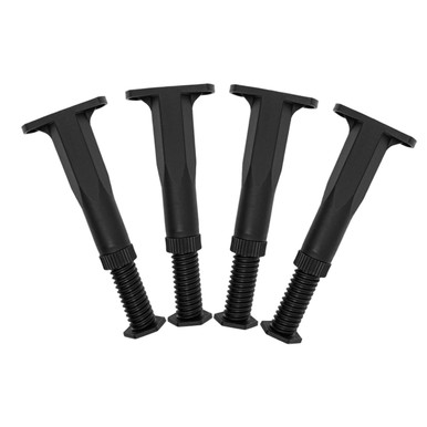 KONTONTY 4 pcs Bed Frame Glide Legs Bed Furniture risers Adjustable Bed ...