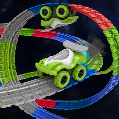 Aomola 108 PCS Race Track Cars for Boys Kids Toys, lexible Changeable ...