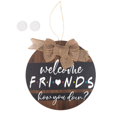 Friends Welcome Sign for Front Door,Friends TV Show Merchandise,Friends ...