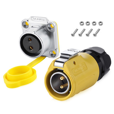 2 Pin Waterproof Connectors, Waterproof Electrical Connectors, M20 ...