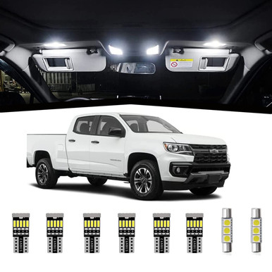AWALITED 13pcs Chevy Colorado GMC Canyon Interior LED Lights Kit Super ...