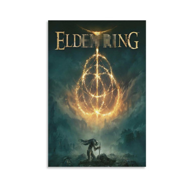 Posters & Prints Elden Game Ring Game Poster Canvas Wall Art Prints for ...