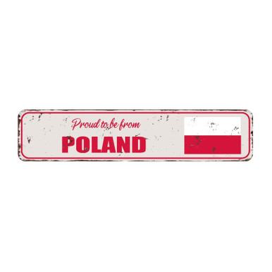 Vinyl Wall Quotes Stickers Proud to Be from Poland DIY Wall Decals Wall ...