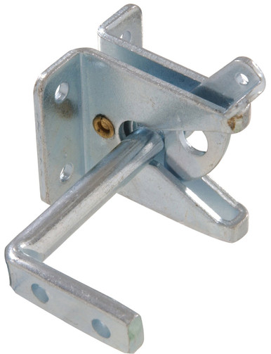 The Hillman Group 852758 Out Swinging Gate Latch - Zinc Plated 1-Pack ...