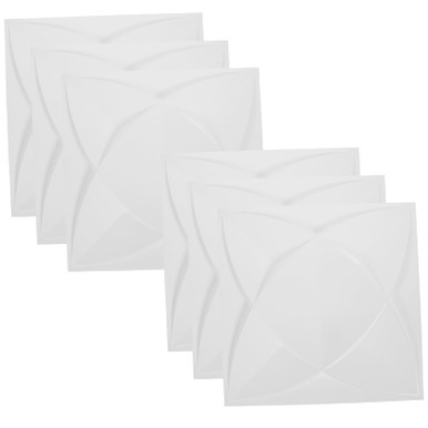 Plastic Wall Panel Office Decore Office Decor 6pcs Background Wall ...