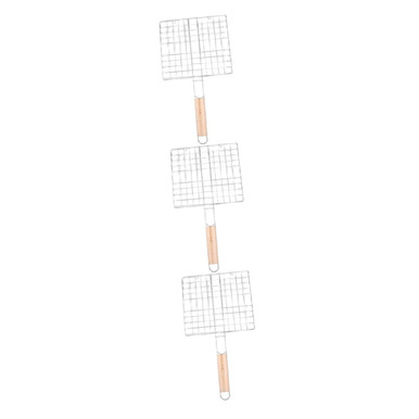 Yardwe 3 Pcs BBQ Net Smoker Charcoal Portable BBQ Outdoor BBQ Wire Mesh ...