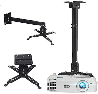 Coret Universal Projector Mount Adjustable Ceiling Wall Mount Projector ...