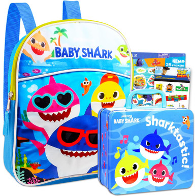 Pinkfong Baby Shark Baby Shark Mini Backpack and Lunch Bag for Kids ~ 4 ...