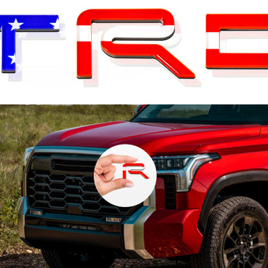 Front Grill Insert Letters Compatible for 2022-2023 Tundra TRD - ABS ...