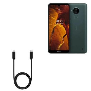 BoxWave Cable Compatible with Nokia C30 - DirectSync PD Cable (3ft ...