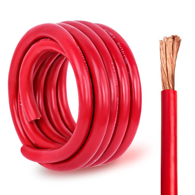 Kimbluth 2 Gauge Battery Cable Oxygen Free Copper Wire, 5ft 2 AWG ...