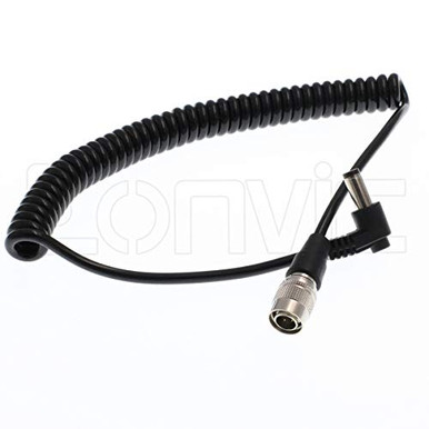 Eonvic DC Hirose 4pin Male Plug Power Coiled Cable For Sound Devices ...