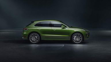 Iconic Arts Supercar- Porsche Macan Turbo Laminated 24x36 Poster ...