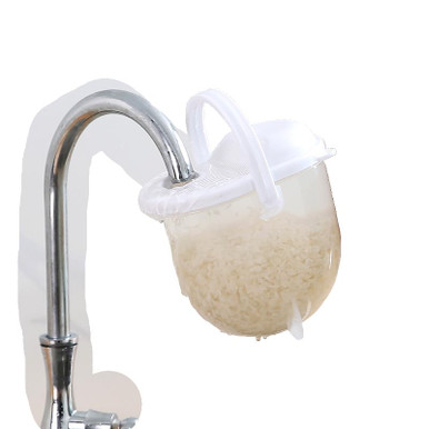 Kitchen Automatic Rice Washer Quickly Beans Cleaning Strainer Cereals ...