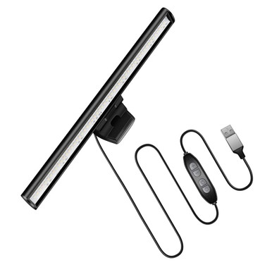 SOLUSTRE Pc Laptop Computer Monitor Light LED E- Reading Light Clip on ...