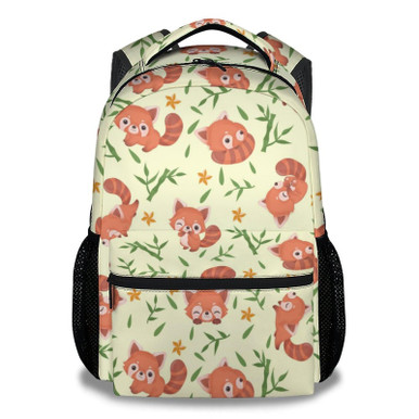 MEETUHONEY Red Panda Backpack for Girls - 16 Inch Cute Backpack for ...