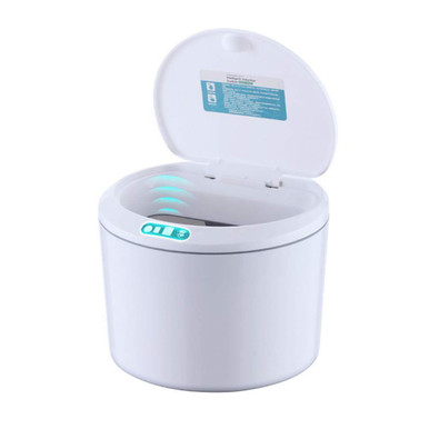 Zerodis Desktop Sensor Trash Can,Touchless Automatic Mini Waste Basket ...