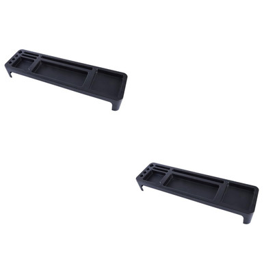Ciieeo 2pcs Storage Shelves Plastic Computer Keyboard Organizer ...