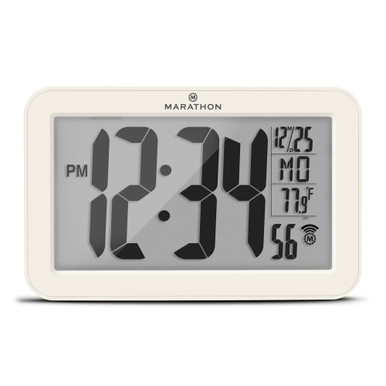 MARATHON Atomic Wall Clock with 8 Time Zones - Warehousesoverstock