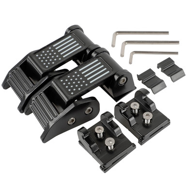 Nakuuly Hood Latches Lock Catch with U.S. Flag Style, Latch Locking ...
