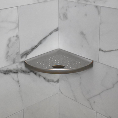 Questech Decor Shower Footrest, Wall Mounted Retrofit Corner Shower ...